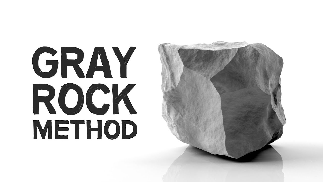 How to Disengage using the Gray Rock Method - Ashley Berges
